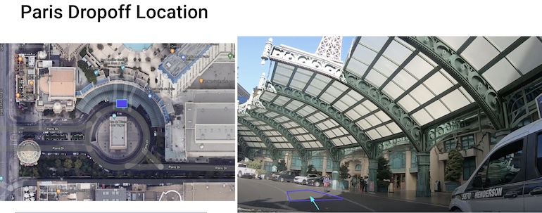 paris dropoff